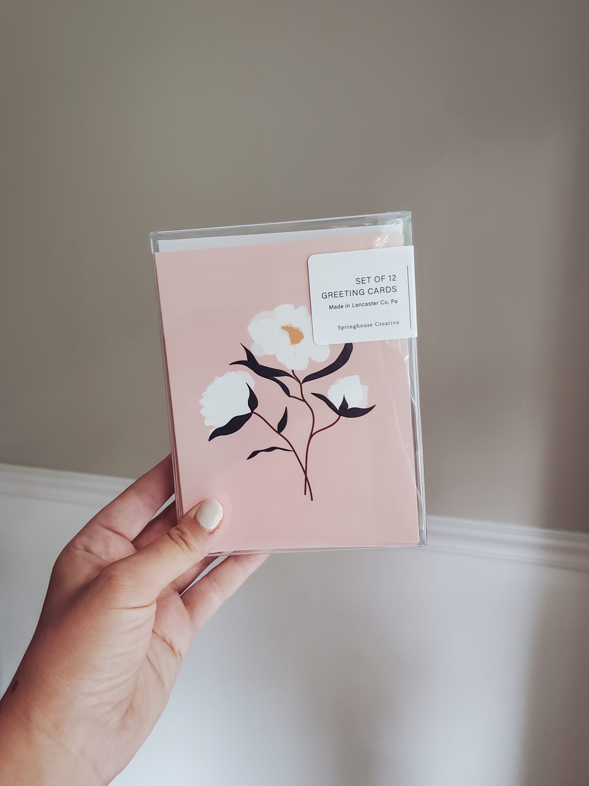 Peony Greeting Cards | Springhouse Creative